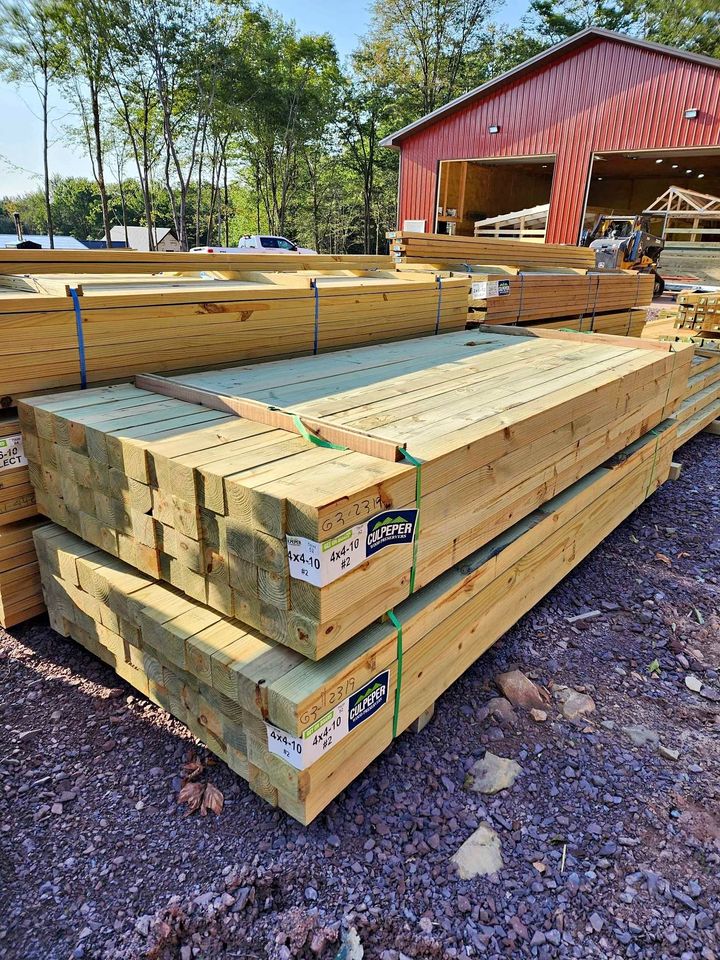 4x4 Pressure Treated Lumber | Laporte Lumber